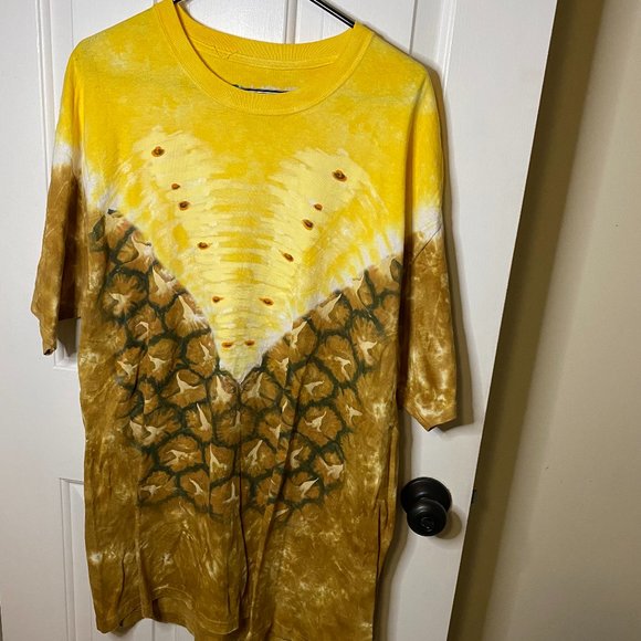 Liquid Blue | Shirts | Liquid Blue Pineapple Tie Dye Tee Shirt | Poshmark